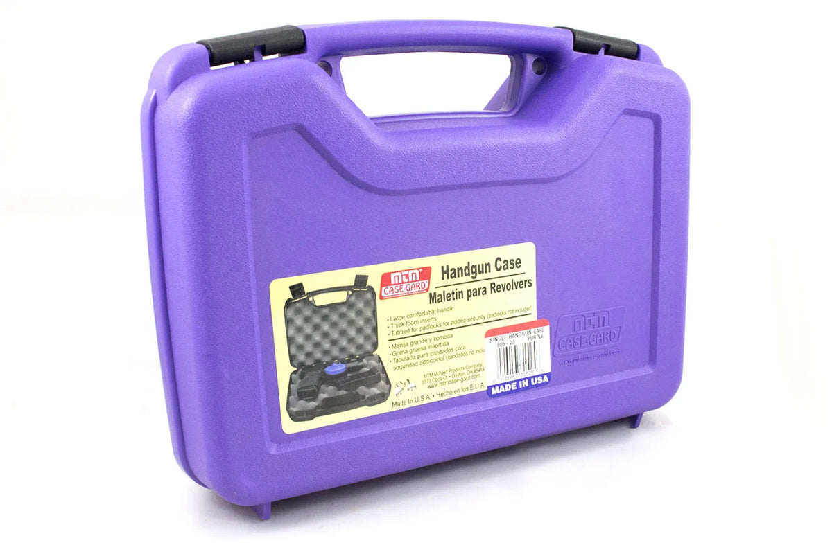 MTM handgun case purple (805-25) – Bunker Ballistics Pty Ltd