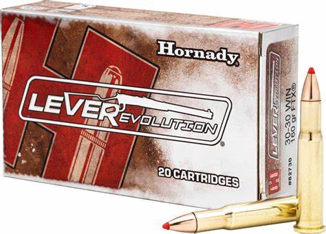 Hornady Lever Evolution 30-30 win 160gr x20 (H82730) – Bunker ...