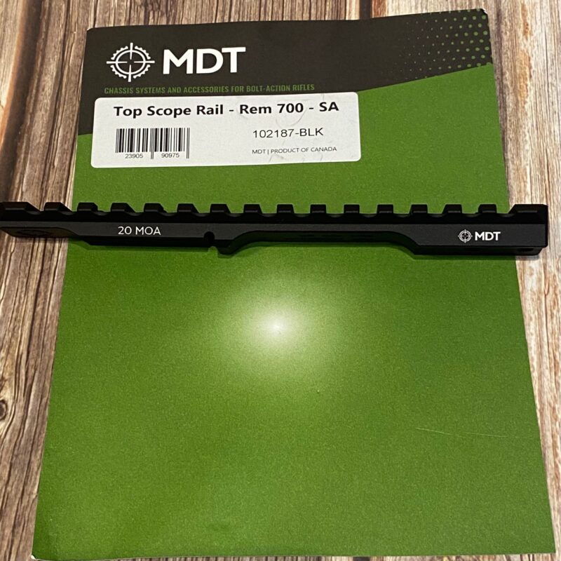 MDT REM 700 SA Picatinny rail 20moa (102187) – Bunker Ballistics Pty Ltd