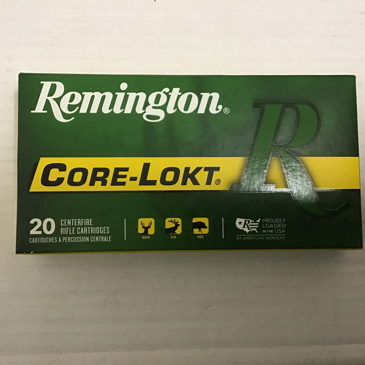 Remington Core-Lokt - .308win - SP 150gr - Box of 20 – Bunker ...