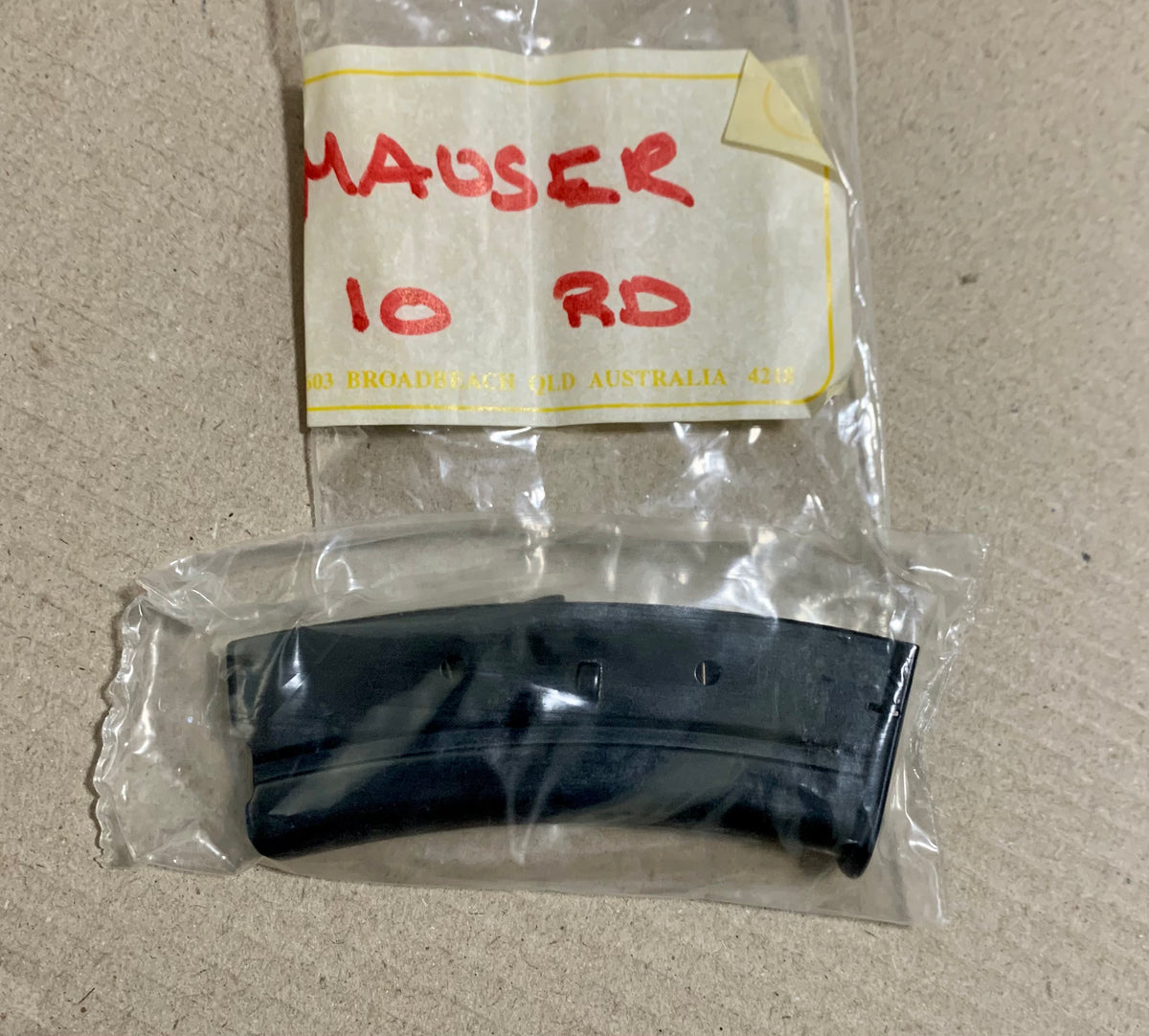 Steel 10 shot 22lr Mauser rifle mag – Bunker Ballistics Pty Ltd