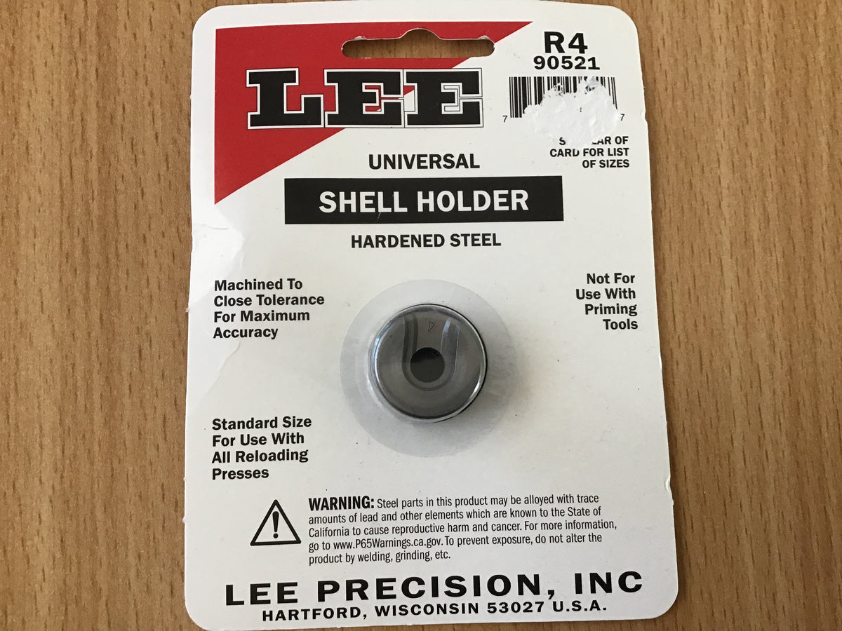 Lee Universal Shell Holder - R4 – Bunker Ballistics Pty Ltd