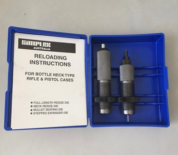 Simplex 8x56r master series die set + shell holder – Bunker Ballistics ...
