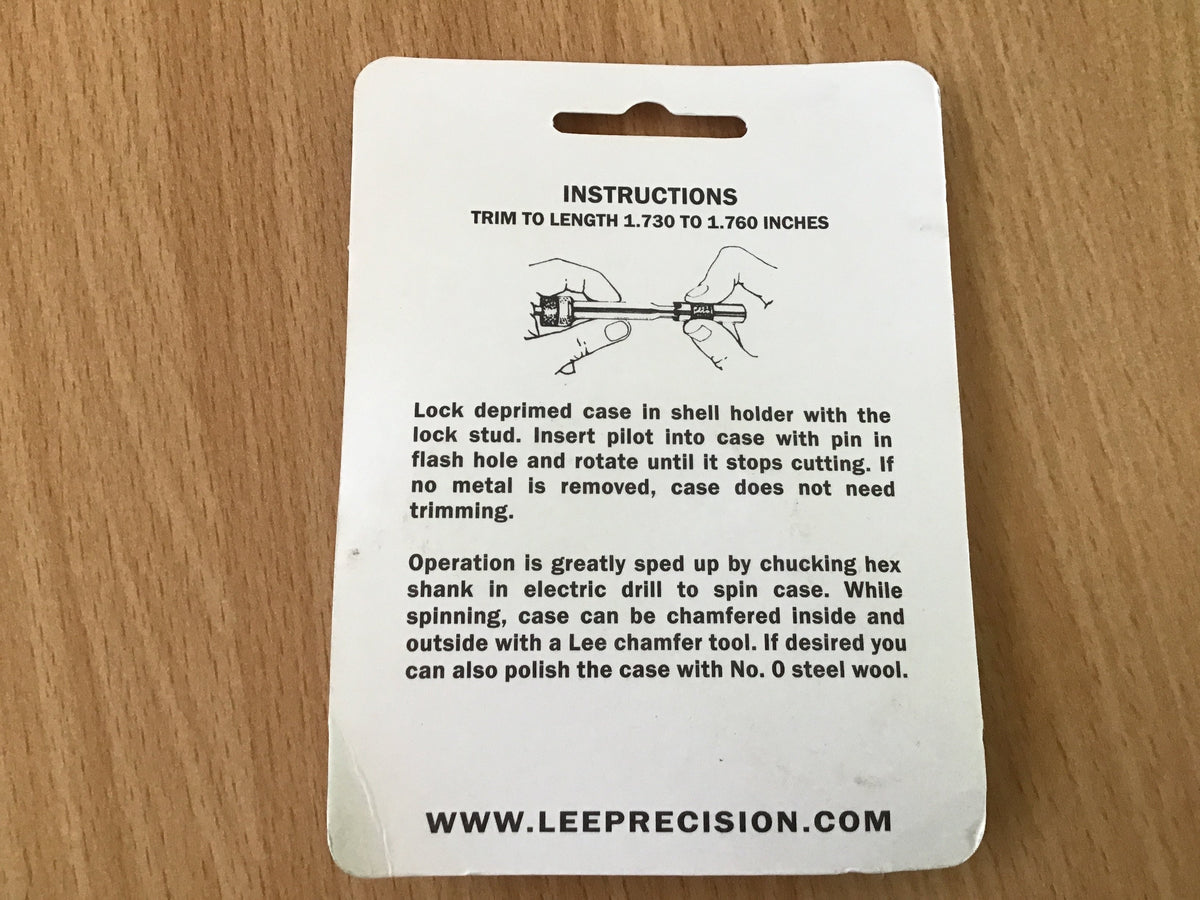 Lee Case Length Gauge & Shell Holder for .223 REM 90114 – Bunker ...