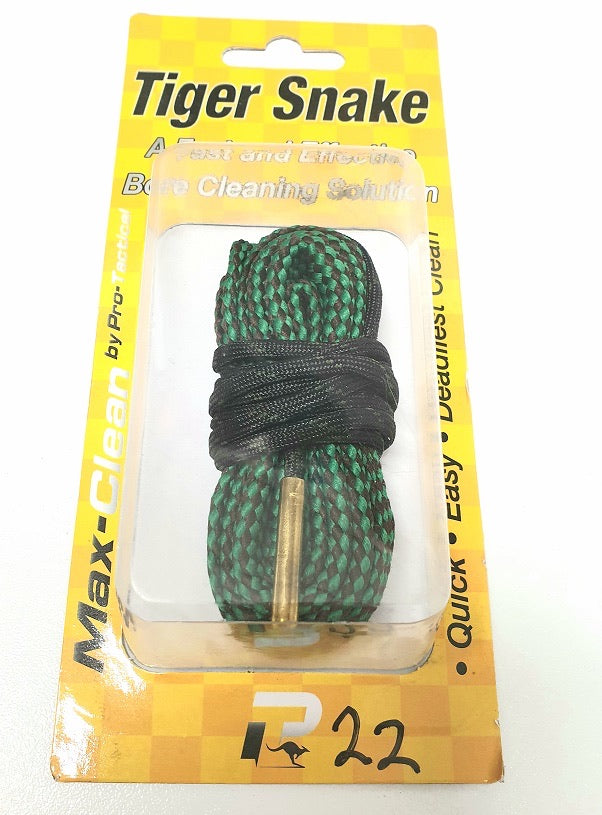 Tiger snake 22cal bore rope – Bunker Ballistics Pty Ltd