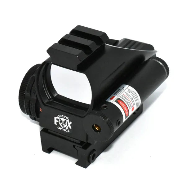 Arctic Fox reflex sight with additional red laser sight (HD103 ...