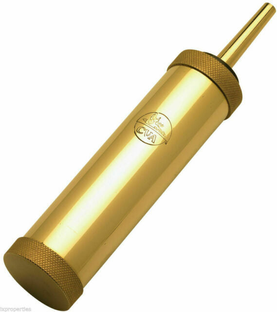 CVA black powder brass cylinder range flask – Bunker Ballistics Pty Ltd