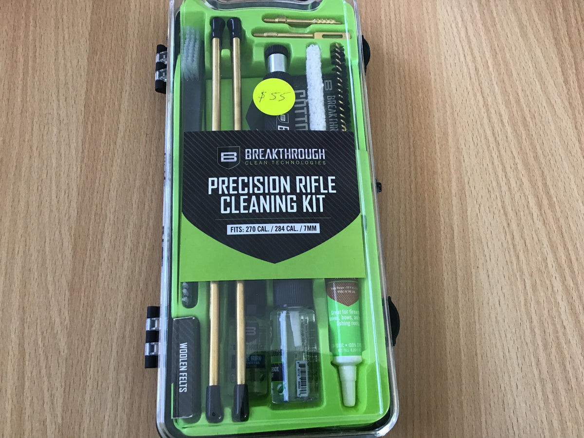 Breakthrough Precision Rifle Cleaning Kit for .270cal / .284 cal / 7mm ...