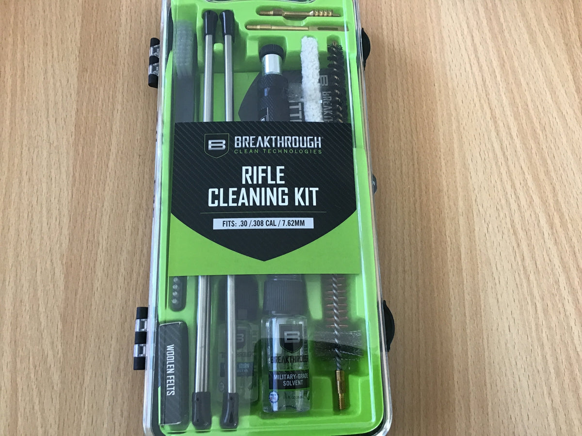 Breakthrough Rifle Cleaning Kit for .30 / .308 cal / 7.62mm – Bunker ...